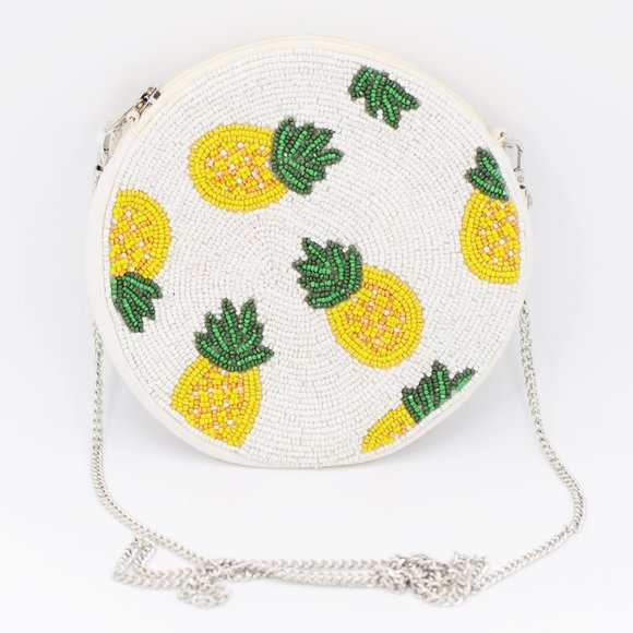 Bags | Handmade Round Seed Bead Pouch Bag Crossbody Bag | Poshmark